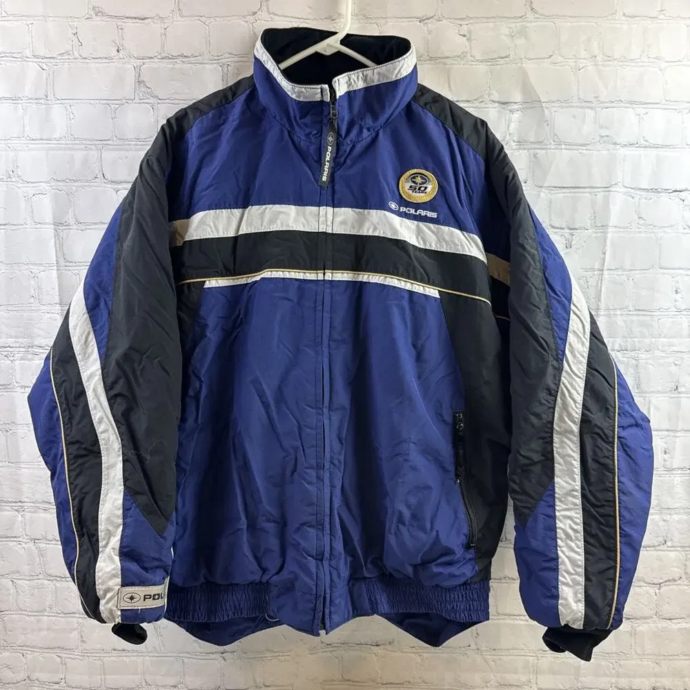 polaris | Jackets & Coats | Vintage Polaris Snowmobile Jacket Mens Lg ...